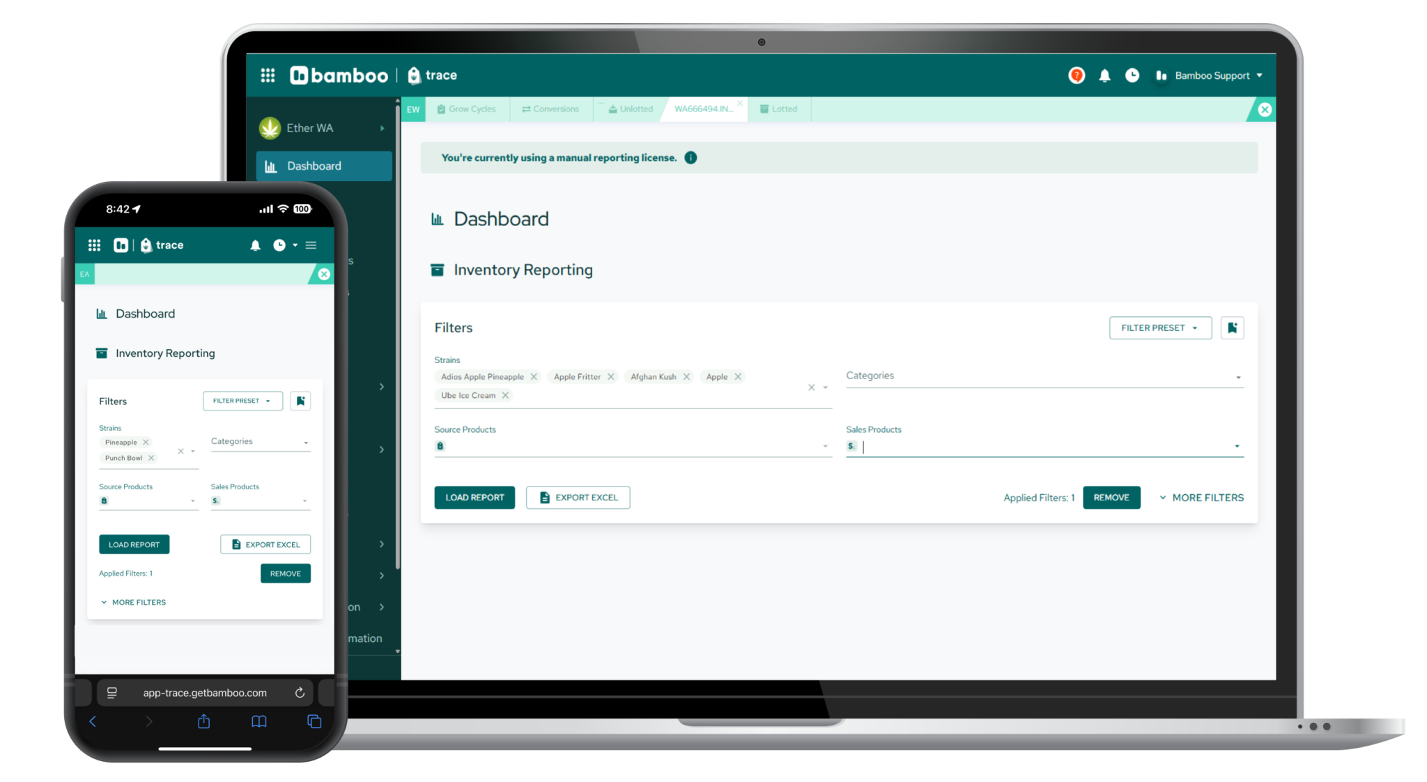 Trace Features - Bamboo Metrix